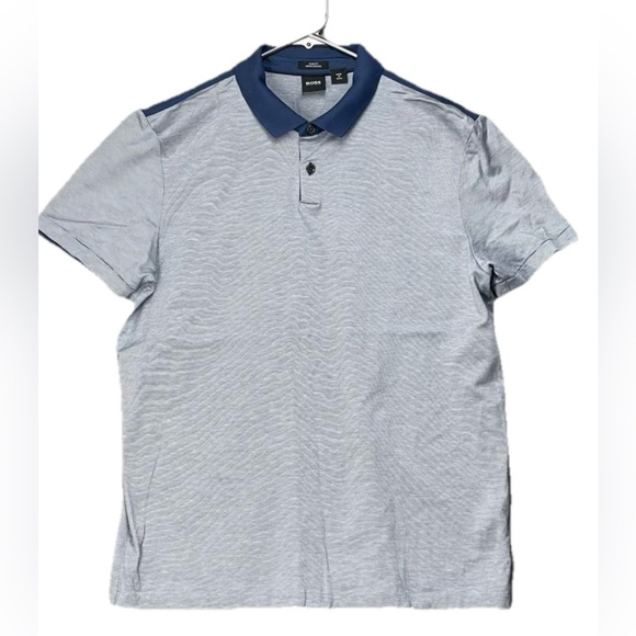 Hugo Boss | Shirts | Hugo Boss Black Label Mens Grey Bpenrose ...